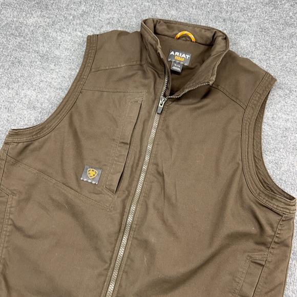 Ariat | Jackets & Coats | Ariat Jacket Mens Xl Wren Brown Rebar Washed ...